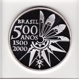 cat 734 - 5 Reais - 500 Anos do Brasil - 2000