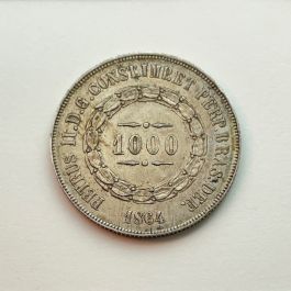 cat 612 - 1000 Réis - 1864